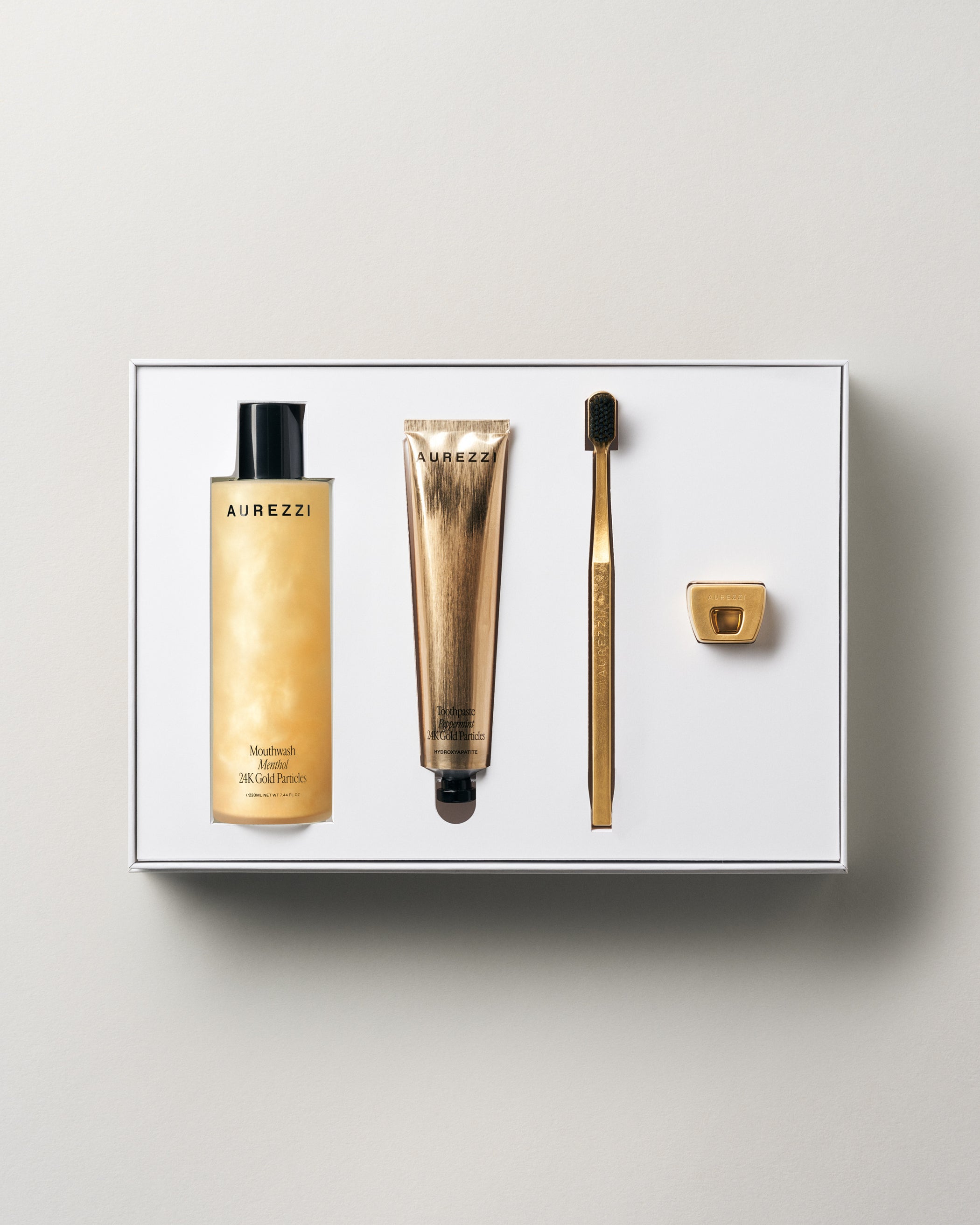 Aurezzi | European 24K Gold Oral Care – Luxury Tools & Essentials – AUREZZI