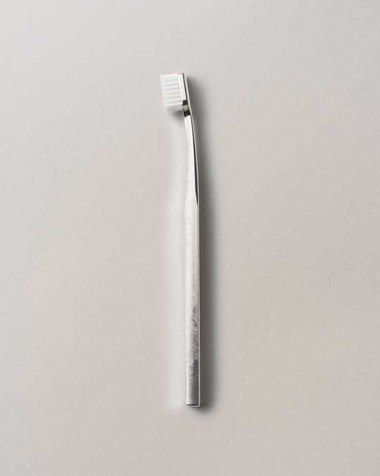 TOOTHBRUSH SILVER/WHITE – AUREZZI